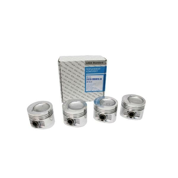Поршневая группа кт. (4 шт.) 82,0 ВАЗ-21213 группа Е (LADA STANDARD)
