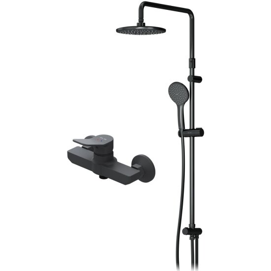 Смеситель для душа Damixa Apollo 477100300, черный