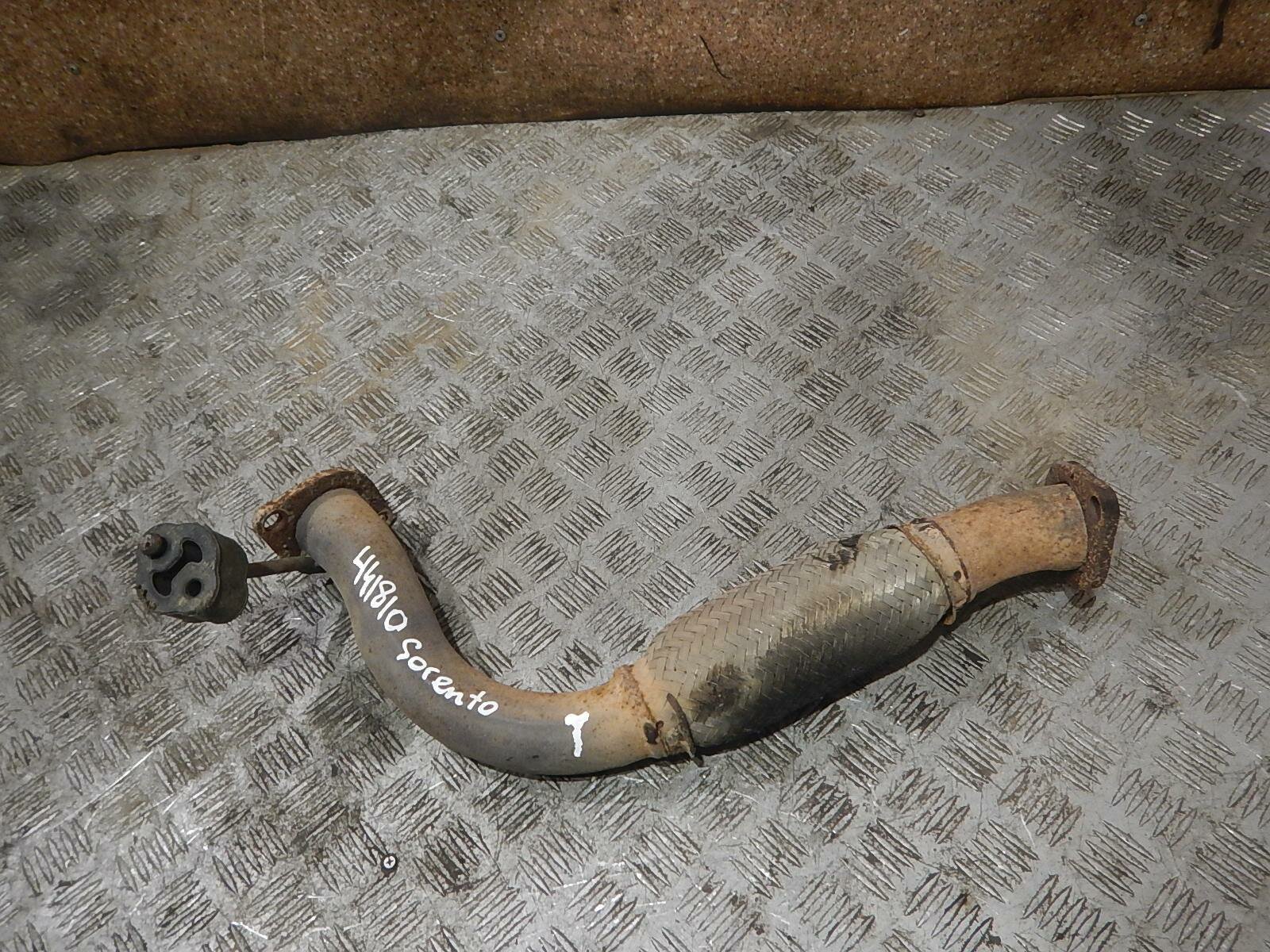 Б/У Приемная труба глушителя, KIA (Киа)-SORENTO (03-09) KIA SORENTO (03-09) 2,5 Повреждено крепление гофры. 441810 Hyunda...