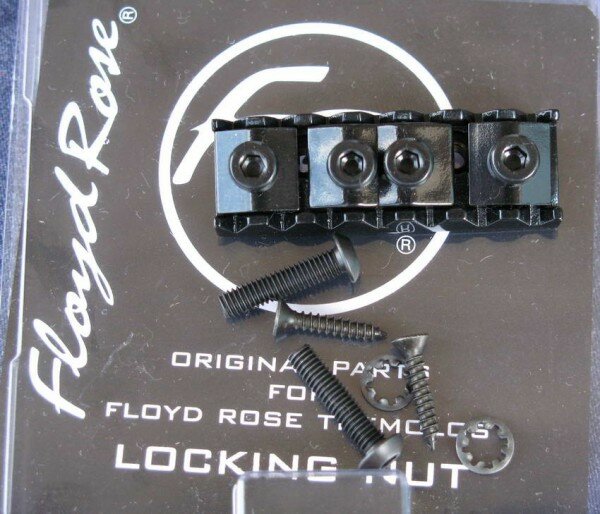 Топлок Original Floyd Rose, для семиструнной гитары, FR7NRBP (48мм), черный