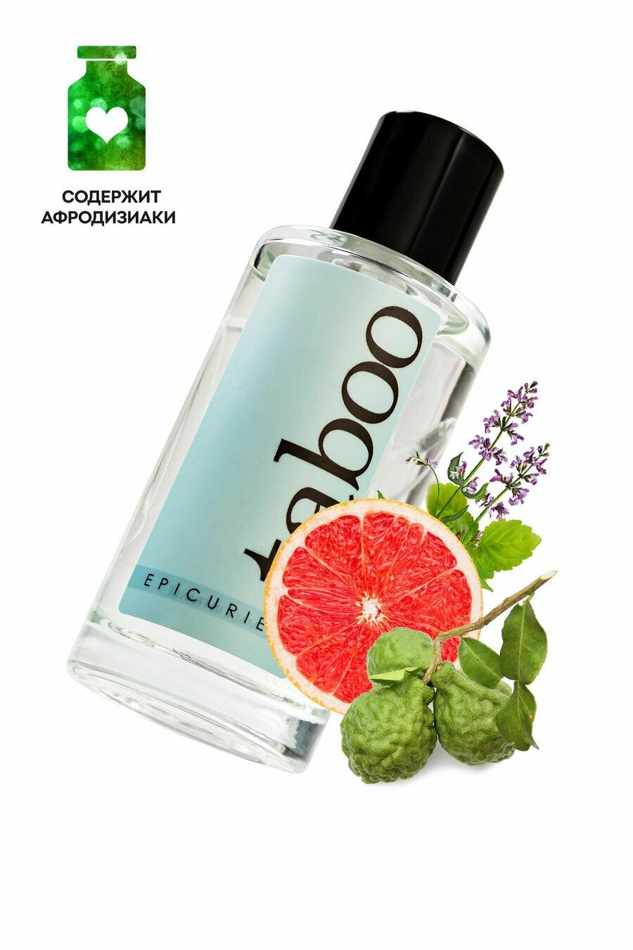 Туалетная вода с афродизиаками RUF Taboo Epicurien для мужчин, 50 мл RUF Туалетная вода с афродизиаками RUF Taboo Epicurien для мужчин, 50 мл