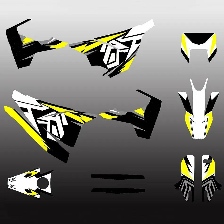 Для Husqvarna 701 SUPERMOTO ENDURO 2015 2016 2017 2018 2019 2020 2021 2022 2023 SM наклейки графический фон