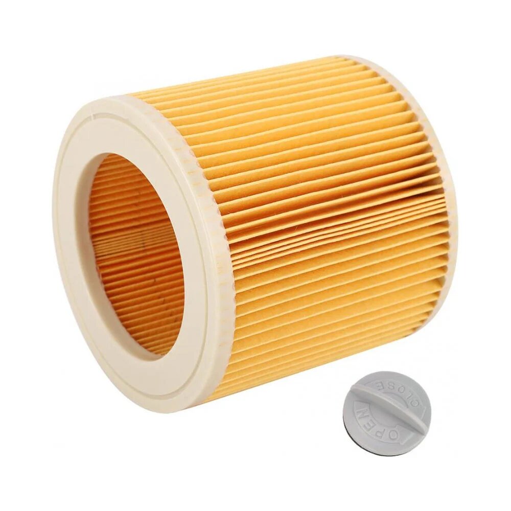 Патронный фильтр для WD 2-3/SE K-Parts Karcher 8.441-211.0, моющийся HEPA‑фильтр класса H11‑H13 для бытовых пылесосов