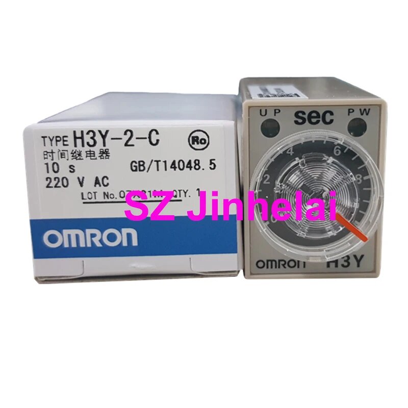 Omron H3Y-2-C Таймер задержки 220В H3Y-2-C 10S 220VAC