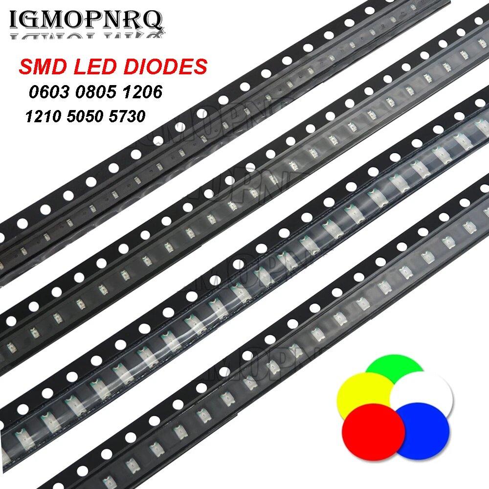 Набор SMD светодиодов IGMOPNRQ 5050-white