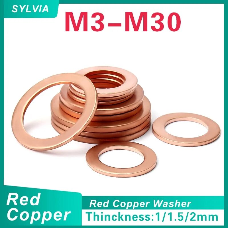 Уплотнительные шайбы M18x24x1.5 (10шт) DIN7603