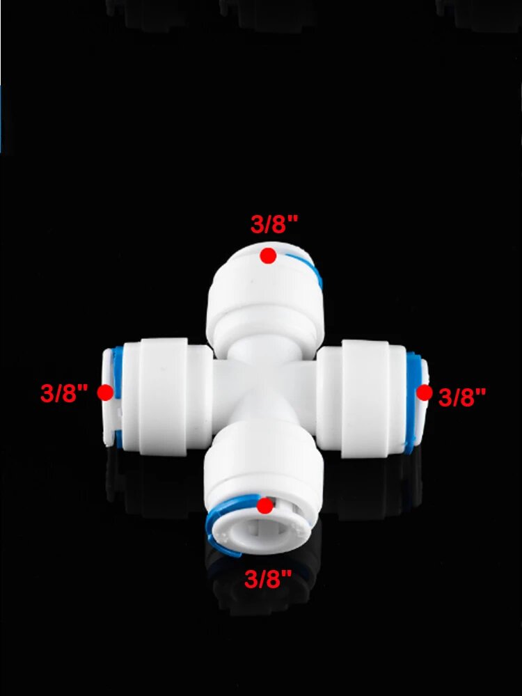 Пластиковые фитинги для системы обратного осмоса 3