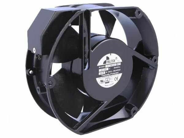 Вентилятор FULLTECH UF15KC23-H, 230В AC, 172 x 150 x 55 мм, 405,6 м3/ч, 55 дБА