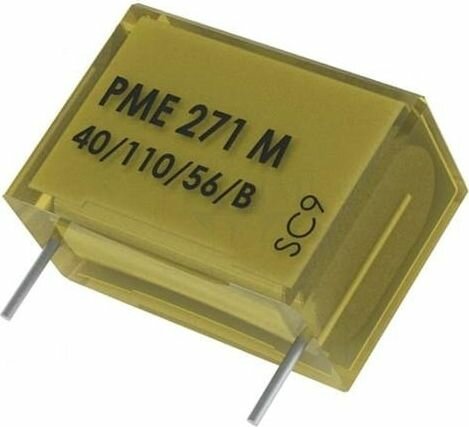 Конденсатор KEMET PME271M547MR30 Конденсатор бумажный Х2 47нФ 275VAC Шаг 15,2мм 20П THT 1шт