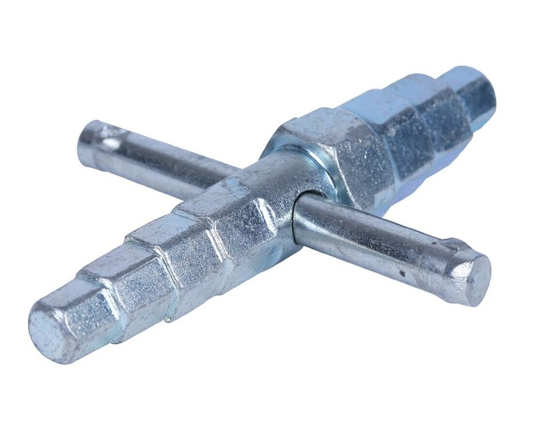 Сантех ключ двухсторонний для разъёмных соединений шестигранный универсальный