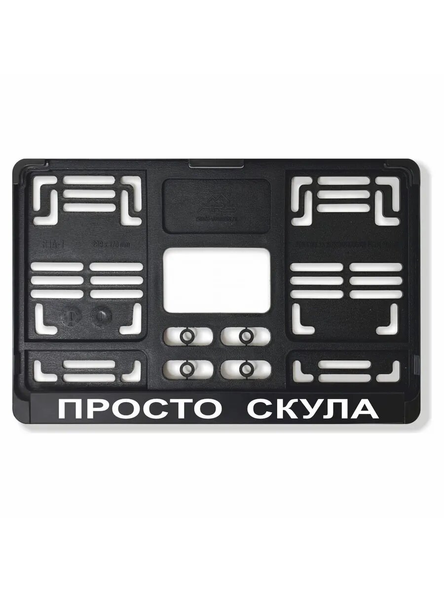 Авторамка 1А (кв.), 296х192мм "просто скула"(Nissan Skyline)