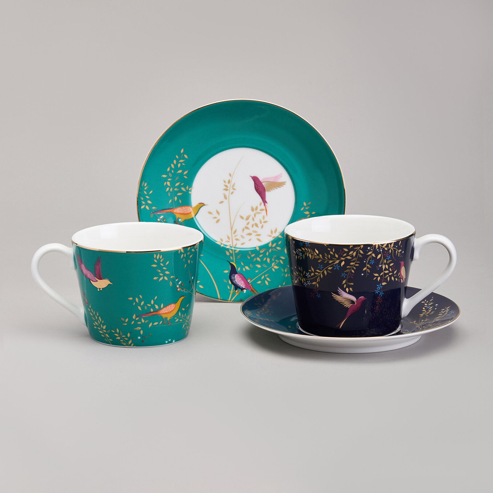 Чайный набор lefard golden birds на 2 пер. 4 пр. 220 мл KSG-419-131