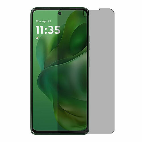 Скрин Мобайл защитный экран для Motorola Moto G Power (2025) из нано стекло 9H приватное