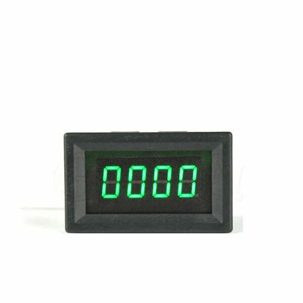 Вольтметр цифровой 4-х разрядный 0-3000В, GREEN