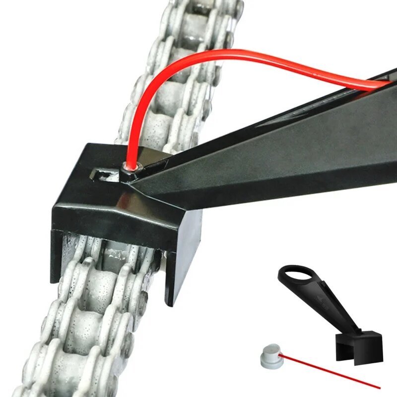 Универсальный инструмент для смазки цепи мотоцикла, насадка для некапельной масленки с чистящей щеткой, восковой аппликатор для обслуживания велосипеда