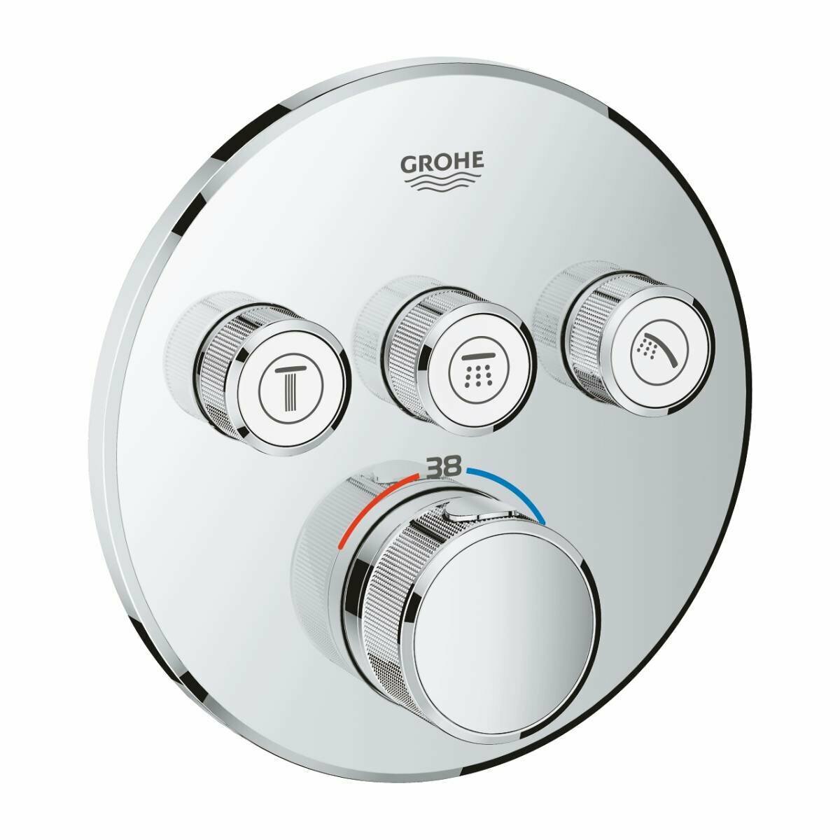 Термостат для душа GROHE GROHTHERM SMART CONTROL 29121000 (хром)