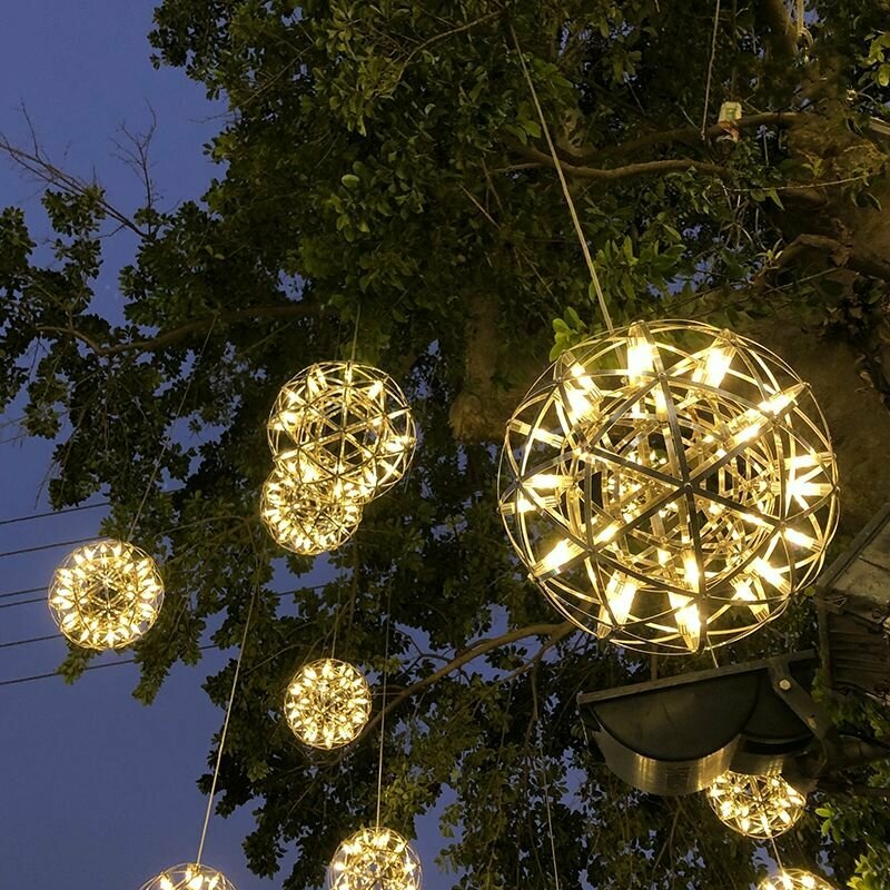 Интересные современные люстры, ретро, винтаж BYX LED/5W