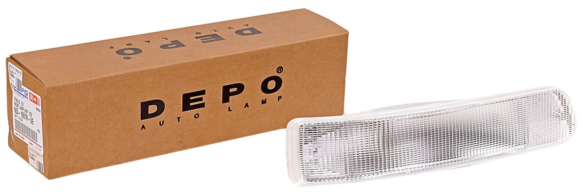 Фонарь противотуманный 12В (красный) крепление Г, 6631601RUE DEPO 663-1601R-UE