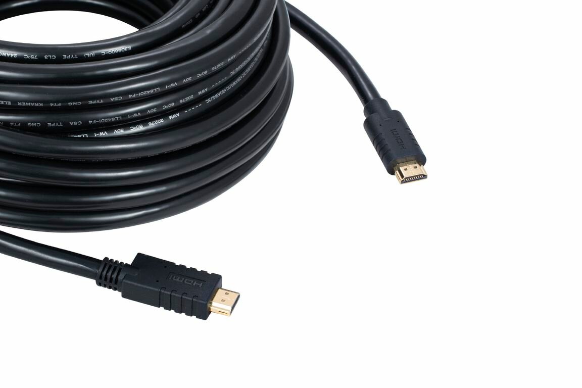 Кабель Kramer CA-HM-25 HDMI 4K 4:4:4 Ethernet Вилка - Вилка 7,6 м