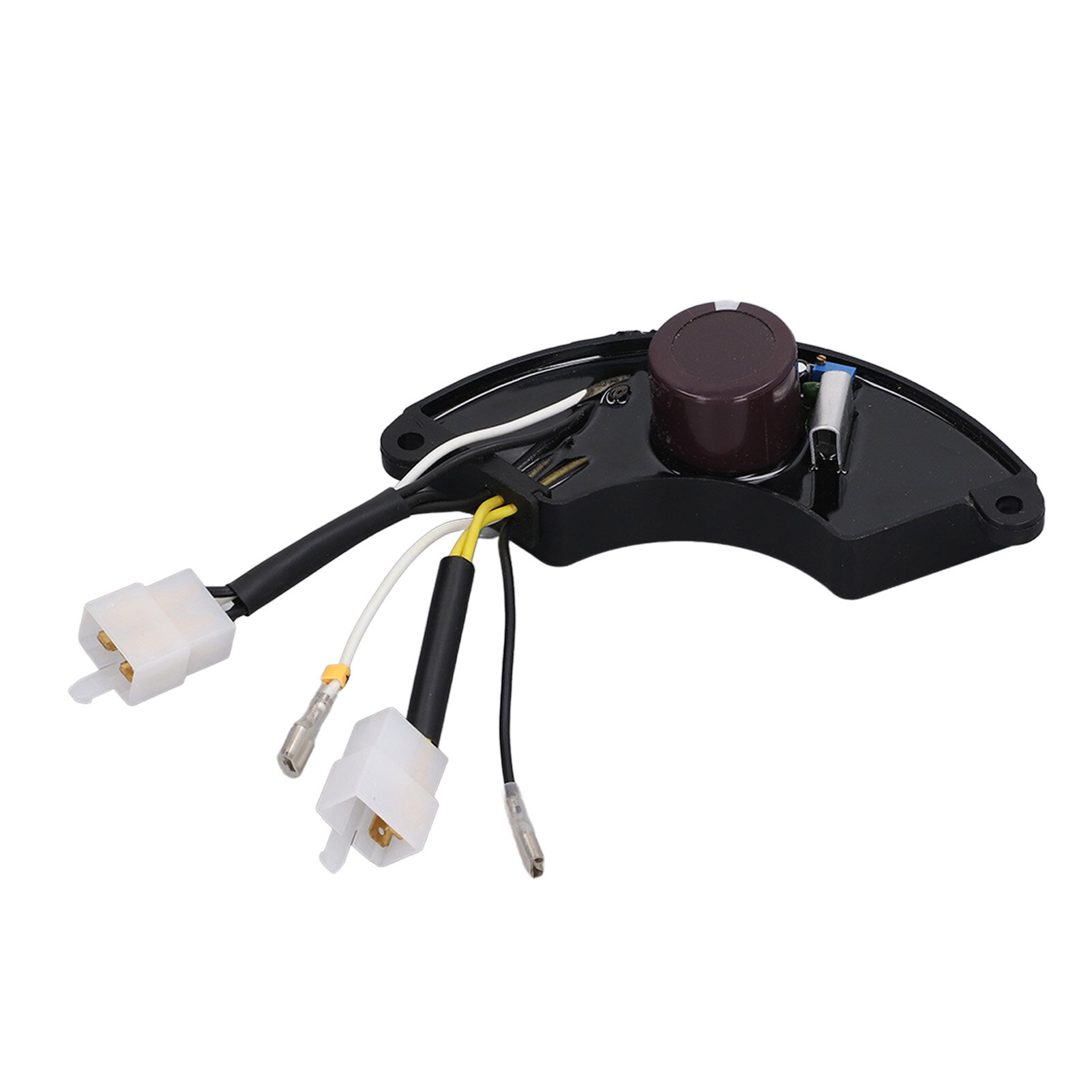 Регулятор напряжения генератора, 3 фазы, 8 проводов, ABS, полукруглый, автоматический регулятор напряжения с алюминиевым листом.