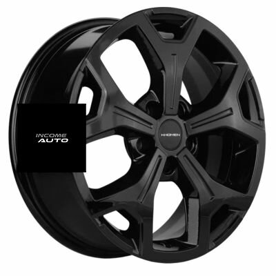 Диск Khomen Wheels KHW1710 (Chery Tiggo/Tiggo 7 Pro) 7x17 5x108.0 ET33 D60.1 черный
