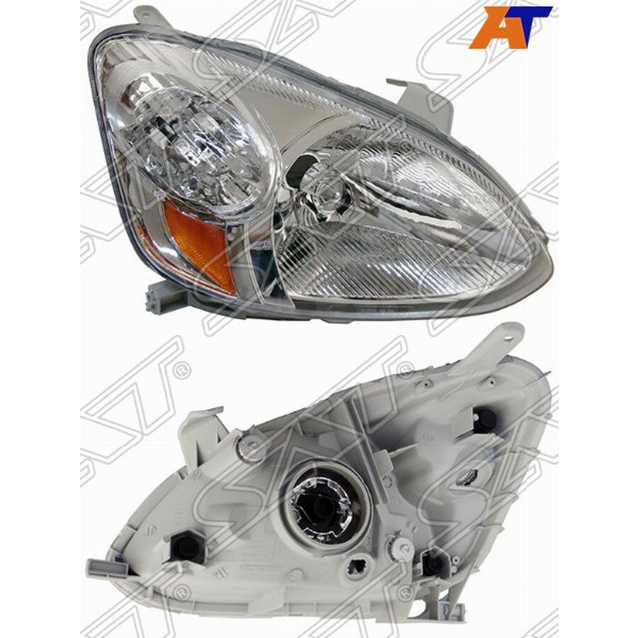 SAT ST21211C8R Фара Toyota Echo 02-05 / Platz 02-05 (Справа/ Галоген/ Ручная регулировка)