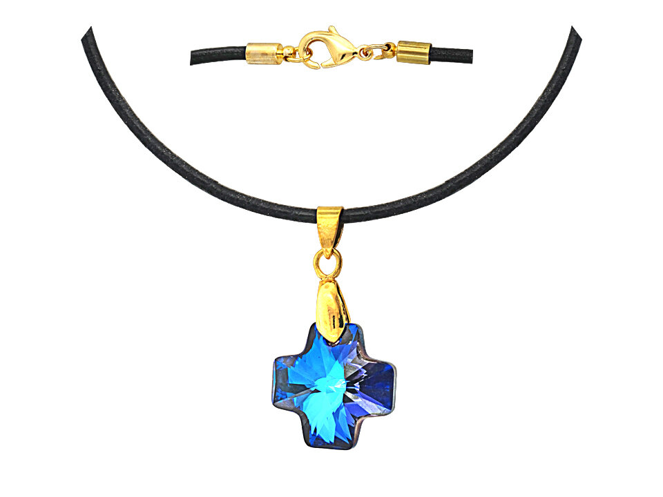 Колье, кристаллы Swarovski