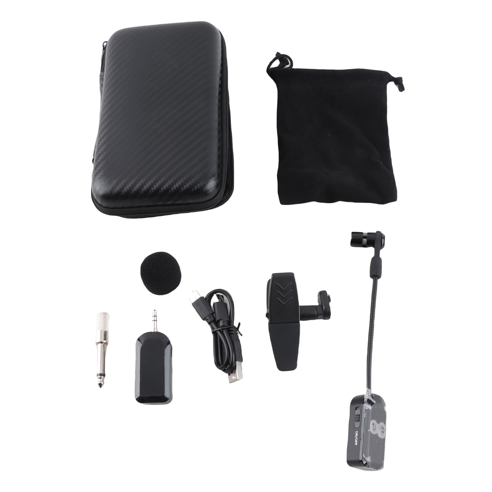 Система беспроводного саксофона -микрофона на приборном микрофоне 131 -футовой штепсец и воспроизведение латунных микрофонов для концертов для полосовых выступлений концертов