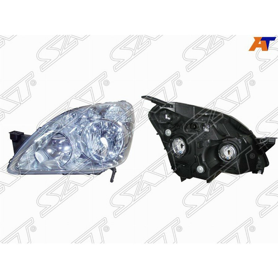 Фара Honda CR-V 04-06 (Слева) от официального дистрибьютора, SAT, артикул ST2171154L