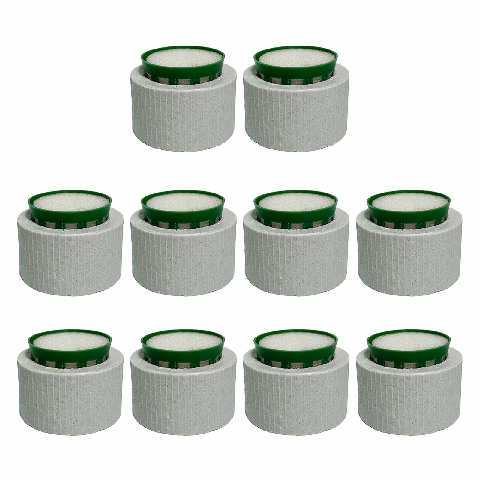 10 шт керамических колец для фиксации аквариумных растений с хлопковой подкладкой и корзиной