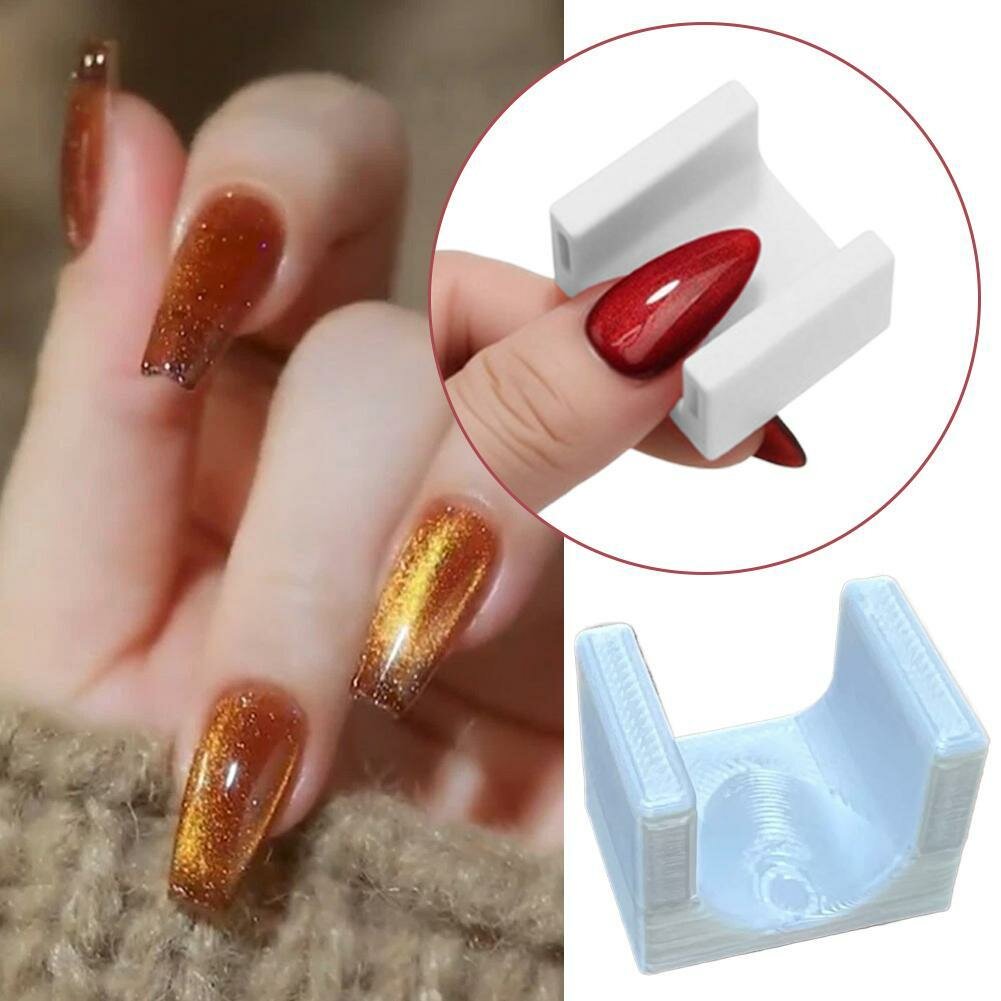 Маникюр кошачий глаз, маникюрный магнит