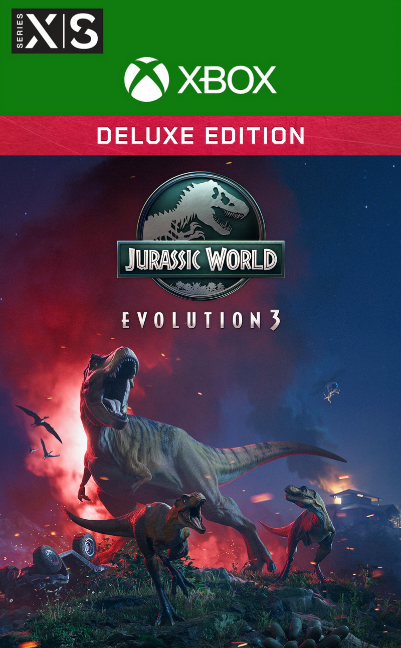 Jurassic World Evolution 3: Deluxe Edition (Цифровой ключ по электронной почте) Xbox Series S / Series X +PC