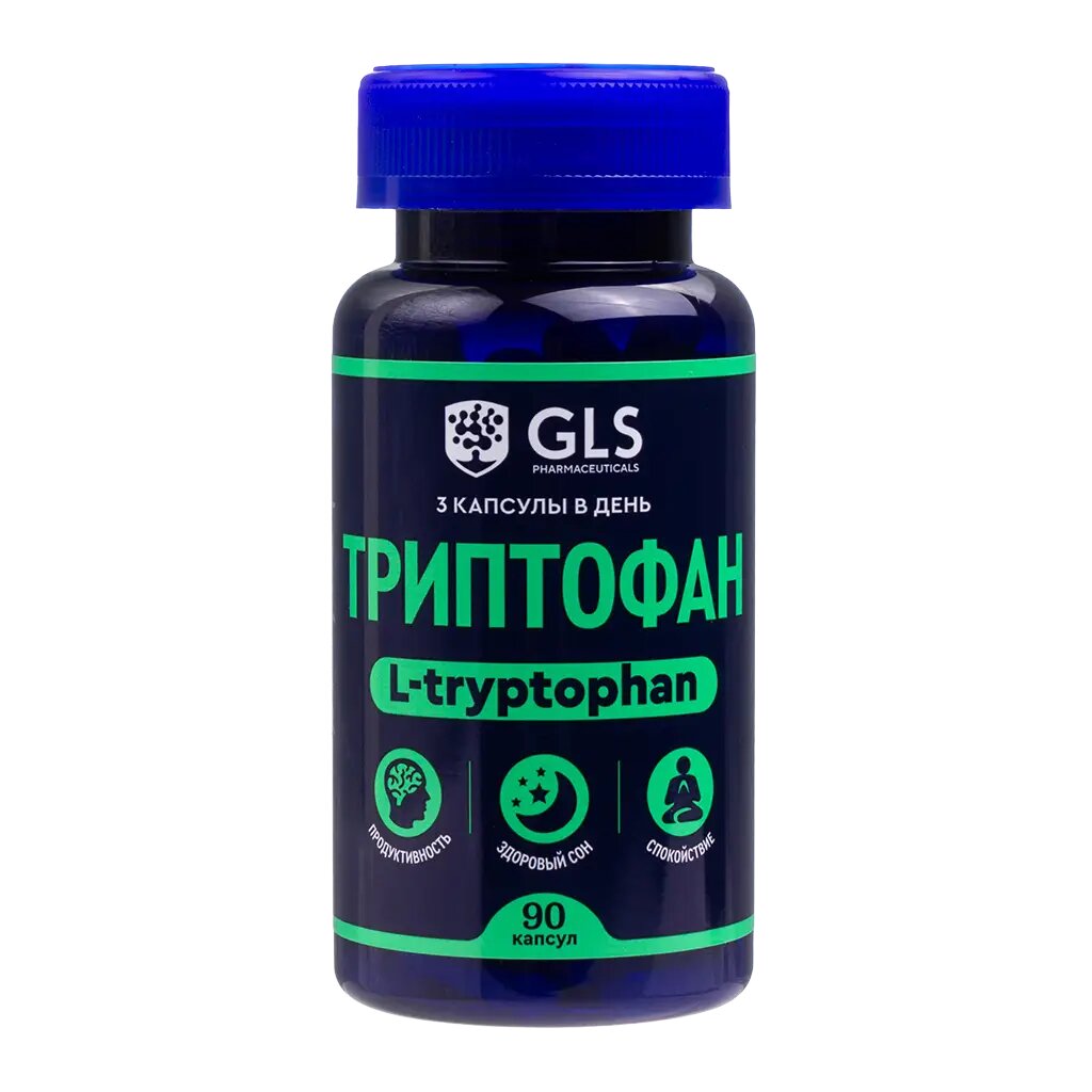 Триптофан GLS капсулы по 250 мг 90 шт