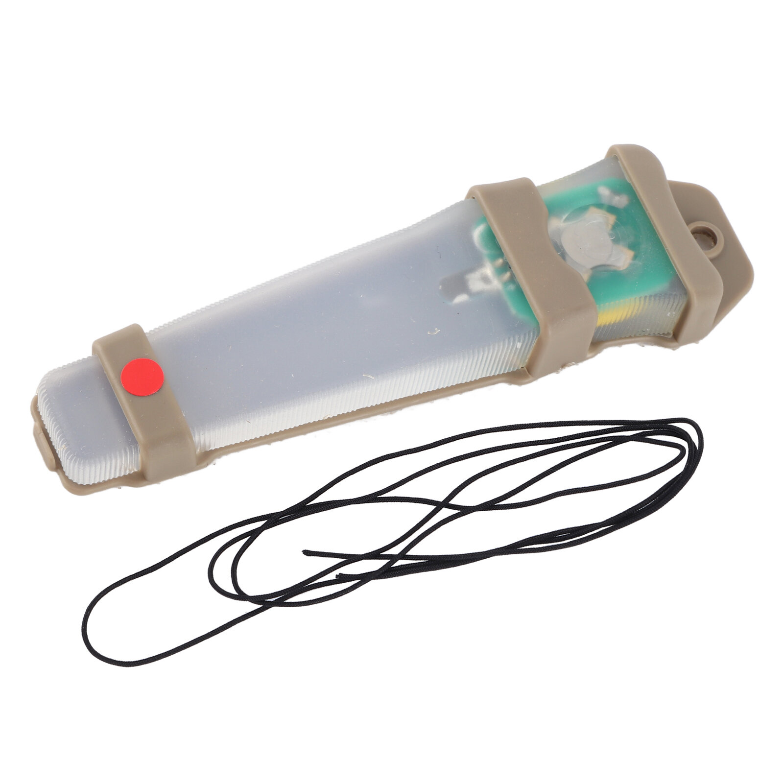 Signal Light Molle Waterproof Hunting Helmet Safety Emergency Mounted StrobeMud Color Bottom Red