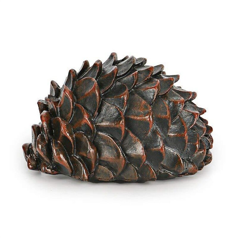 Секретный тайник-камень для ключей, водонепроницаемый и пылезащитный, реалистичная форма декоративного камня и шишки для дома и сада