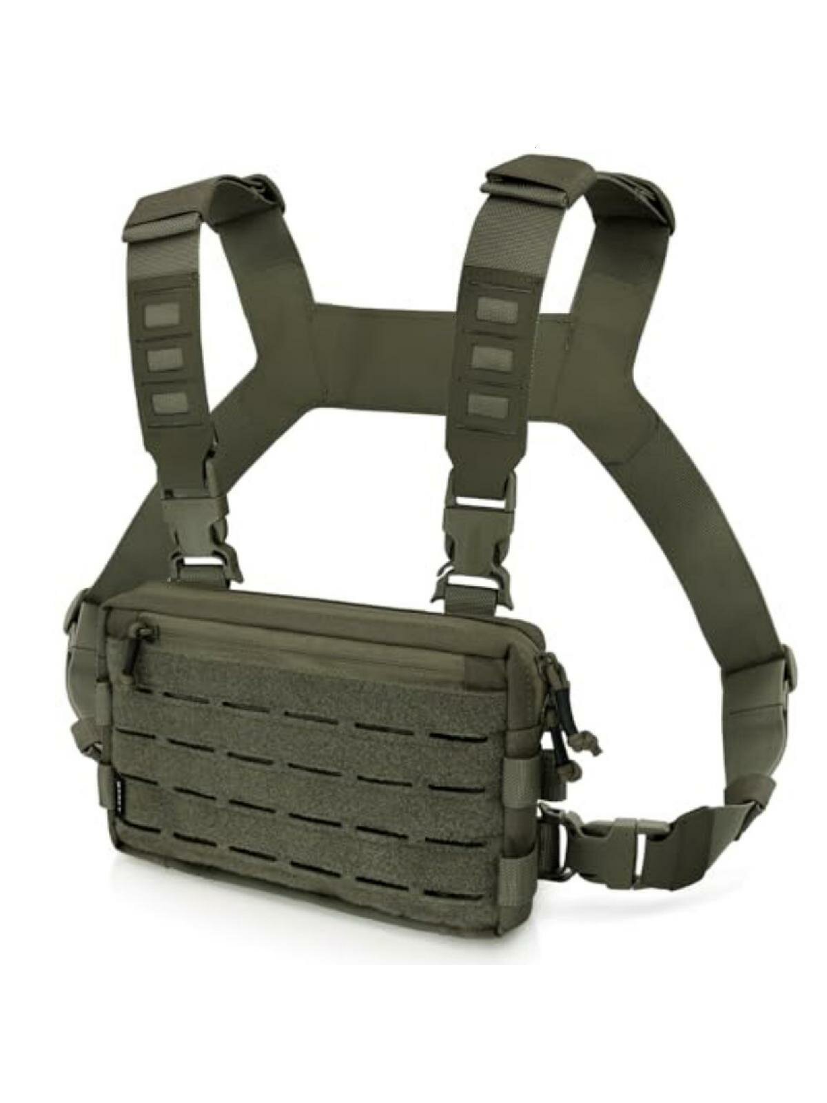 Тактическая нагрудная сумка, нагрудные приспособления, жилет, тактическая нагрудная сумка, нагрудные сумки