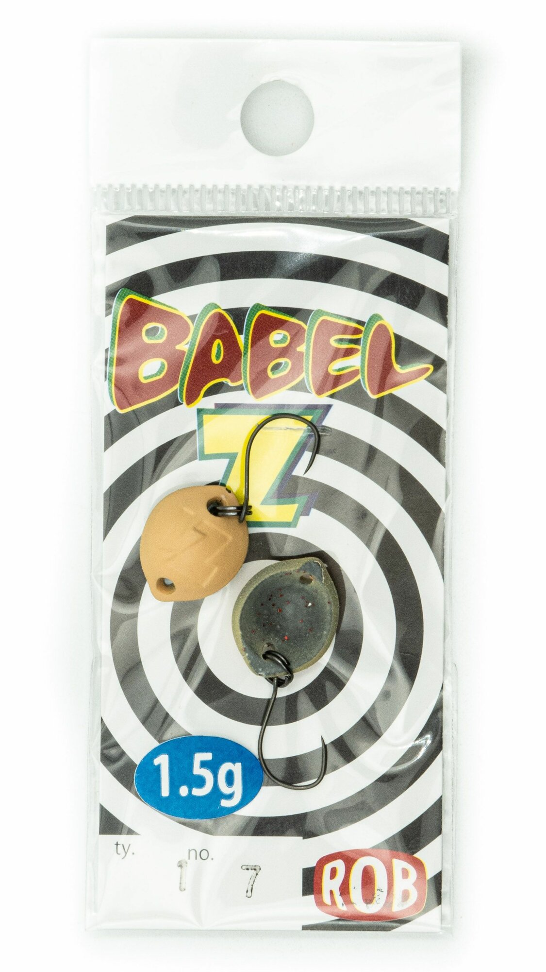 Японская блесна на форель ROB Babel Z, 1.5 г, 7 / Форелевые приманки для рыбалки