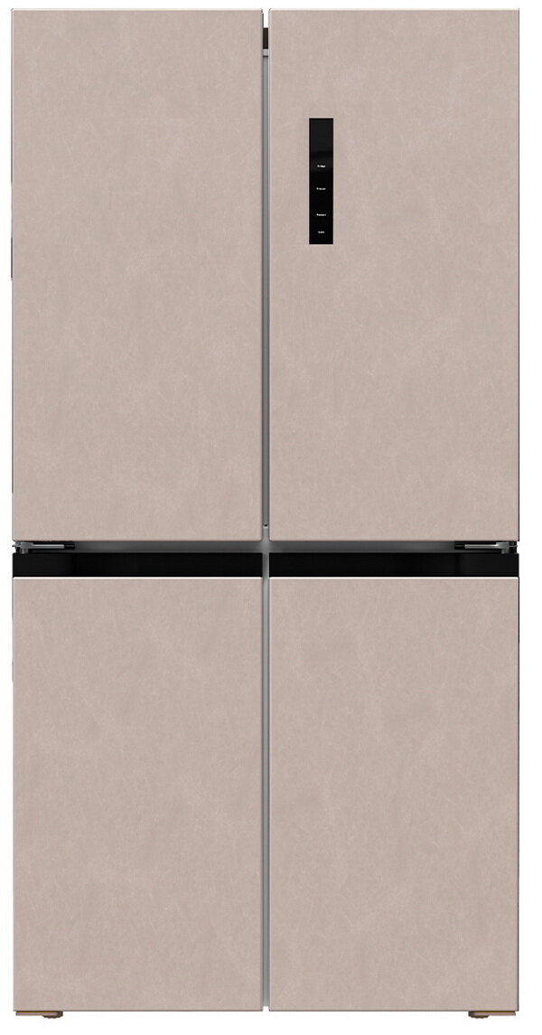Многокамерный холодильник LEX LCD505BgID No frost, бежевый