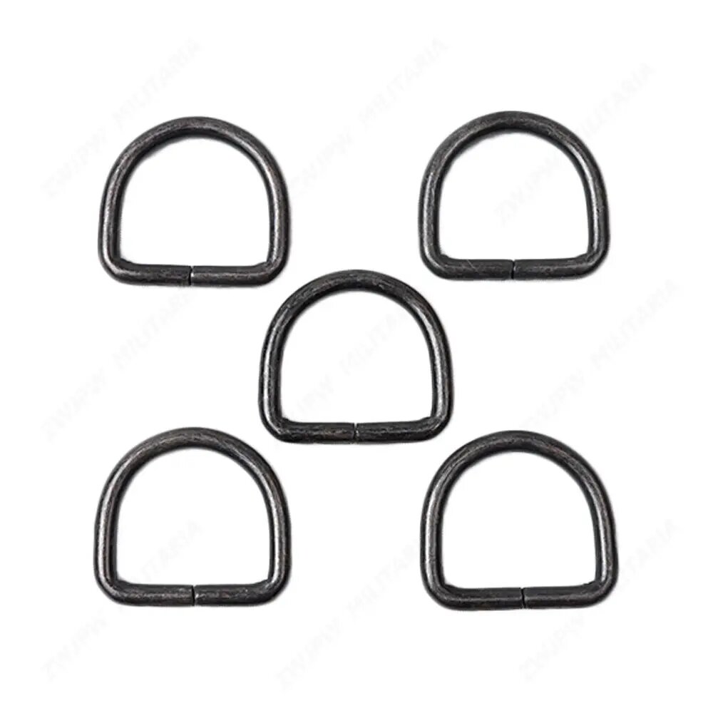 Армейский D-образный Пряжка WW2 для США, аксессуары для оборудования, фурнитура для сумок, ремешок с пряжкой, Реплика, 25 мм, большой размер