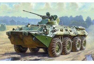 3560 Звезда Советский бронетранспортер БТР-80А Масштаб 1/35