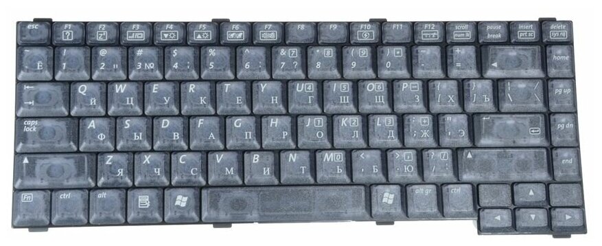 Клавиатура для ноутбуков Toshiba M18, M19, M21 Series, Benq JoyBook 5000 Series RU, Black