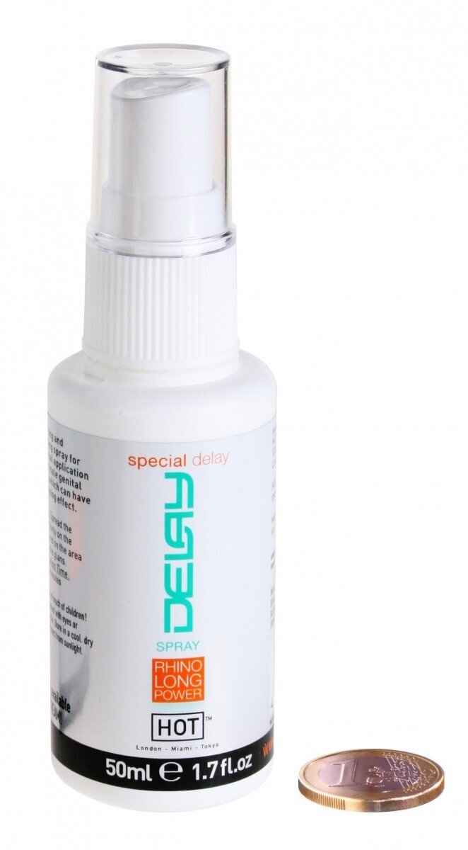 Спрей-пролонгатор Hot Productions Delay Spray, нейтральный, 75г, 50мл