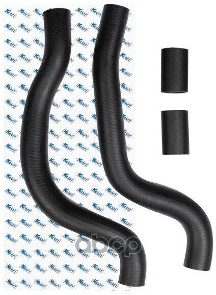 Комплект патрубков радиатора ВАЗ-2110 (4 шт.) OBERKRAFT KRAFT KT885810 Kraft арт. KT885810