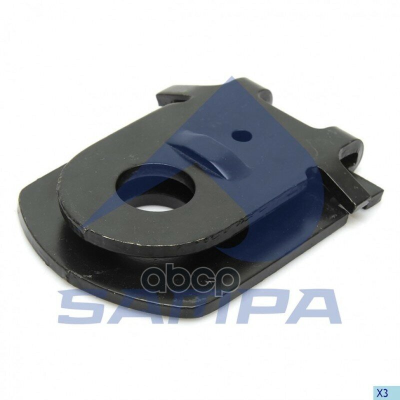 Пластина, Листовая рессора SAMPA арт. 092.150