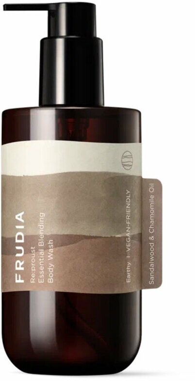 FRUDIA Гель для душа с маслом сандалового дерева и ромашкой "Сила Земли", 300 мл