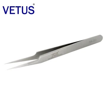 Пинцет VETUS 5A-SA для наращивания ресниц