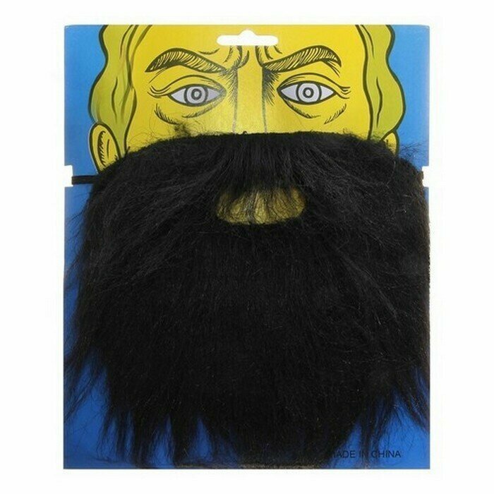 Борода МаскаПати черная