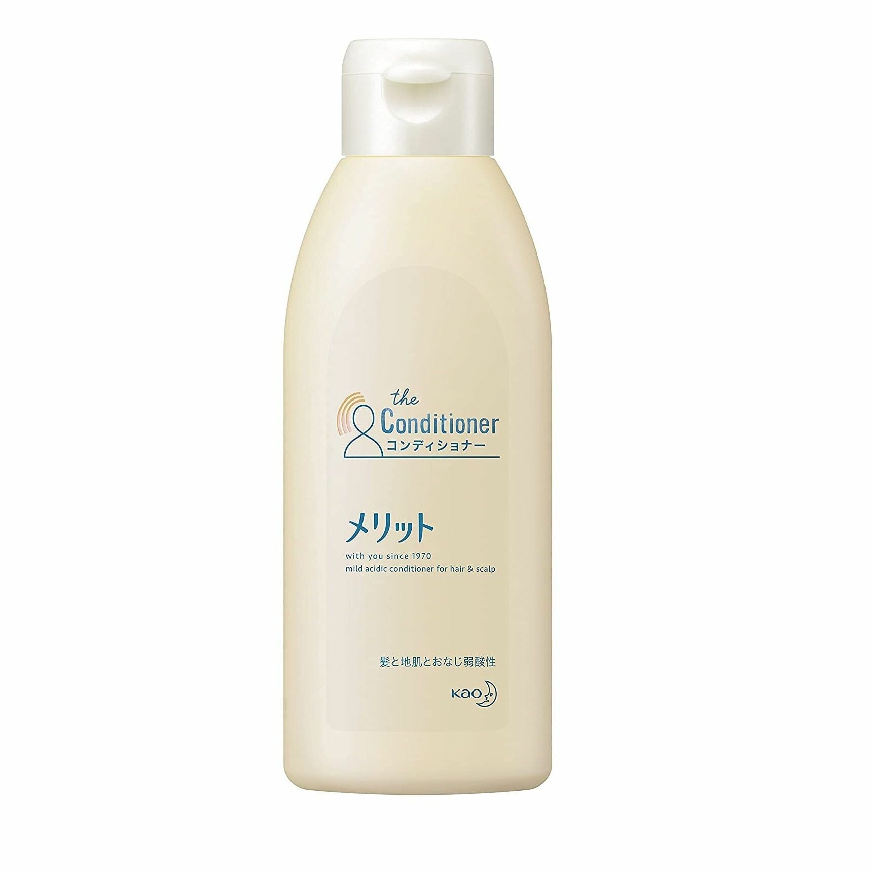 KAO Кондиционер Merit для чувствительной кожи головы, склонной к перхоти и зуду, препятствующий оседанию пыли 200 мл