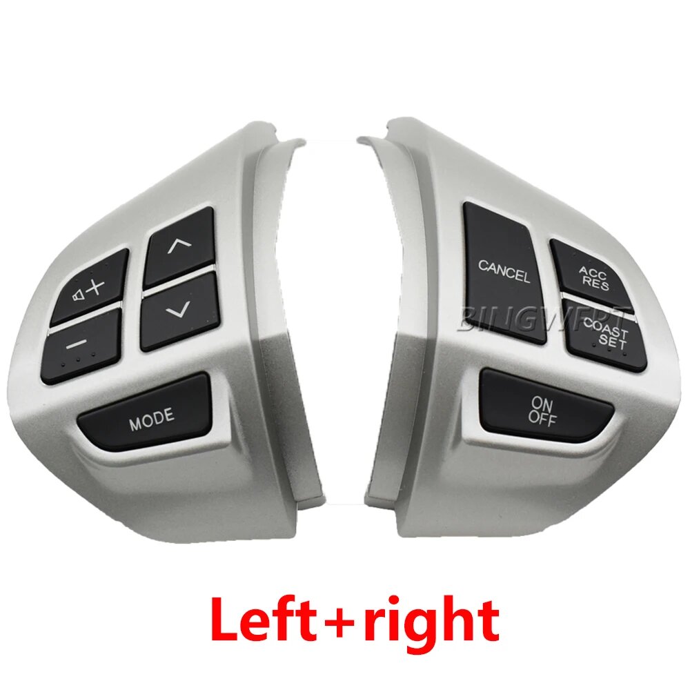 Кнопки управления рулем Mitsubishi Lancer X, ASX, Colt, Outlander, Pajero Sport, Цвет: right-left