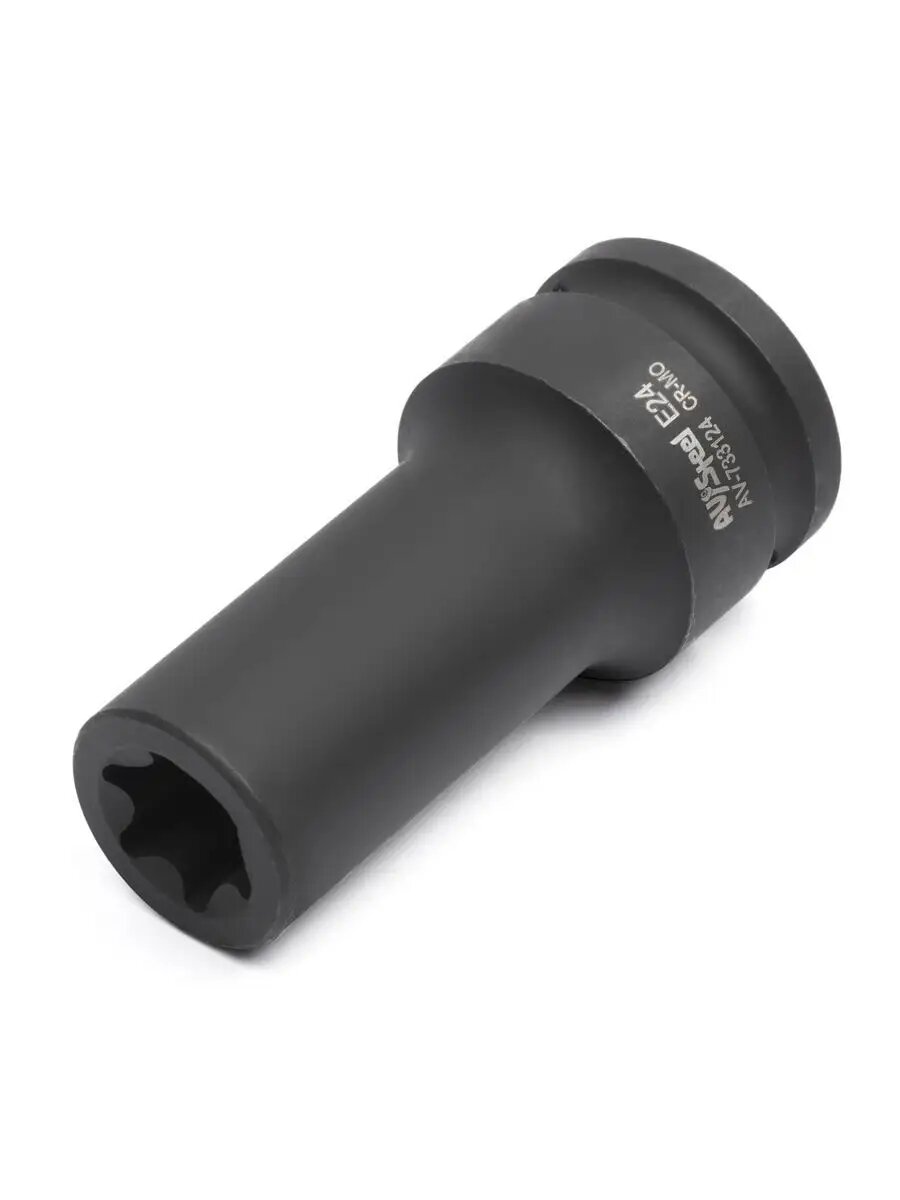 Головка ударная AV-733124 Е-типа 3/4" удлиненная E24